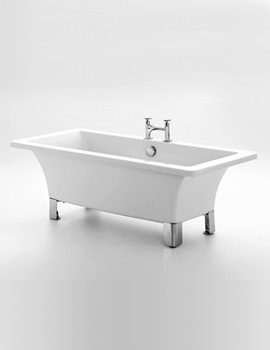Heritage Hylton Freestanding Copper Effect Acrylic Bath 1730 x 730mm ...