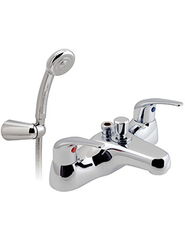Aqualisa Midas 100 Thermostatic Bath Shower Mixer Tap With Kit | MD100BSM