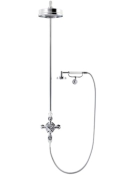 Vado Strata Thermostatic Shower Column | STRA-149/RRK-W/C
