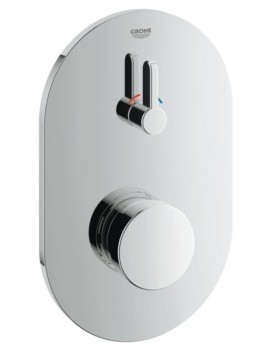 Grohe Eurosmart Cosmo Chrome Shower Mixer Trim - With Or Without Diverter