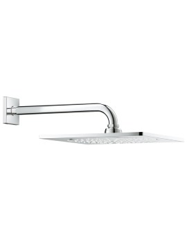 Grohe Rainshower 310mm SmartActive Cube Shower Head With Arm - 26479000