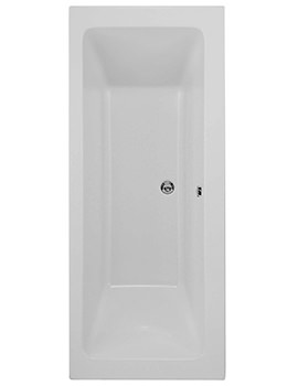 Duravit Happy D2 Back-To-Wall 1800 x 800mm Bath With Panel And Frame ...