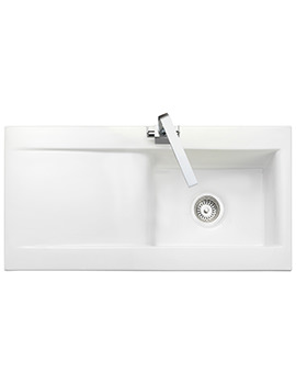 1810 Company Zenuno 1 Bowl Satin Kitchen Sink