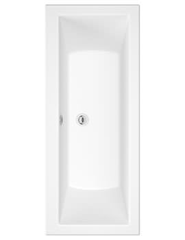 VitrA Optima White Double-Ended Bath 1700 x 750mm