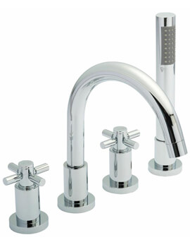 Hudson Reed Tec Pura Twin Concealed Thermostatic Shower ValveChrome ...