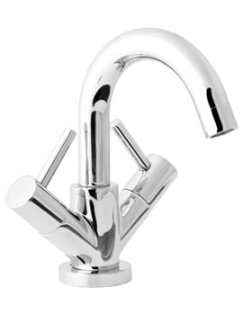 Deva Insignia Pair Of Chrome Basin Taps