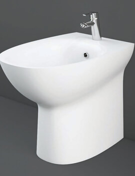 RAK Morning Fully Back-To-Wall White Rimless Close Coupled WC Pack With ...
