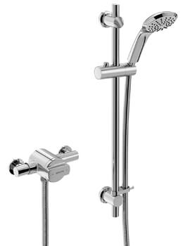 Bristan Quest Deck Mounted Chrome Kitchen Sink Mixer Tap