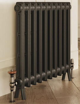 Kartell K-Rad Laser Klassic 2 Column Horizontal White Radiator 600mm High