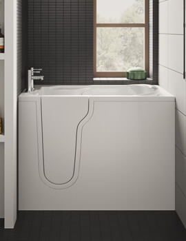 Small Baths | Hip Baths | 1200 | 1300 | 1400mm | QS Supplies UK