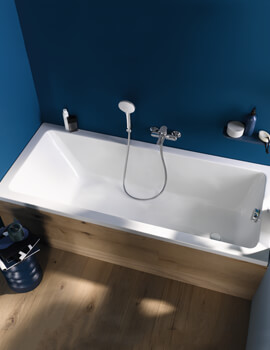 Villeroy And Boch Oberon Single Ended Standard Bath.