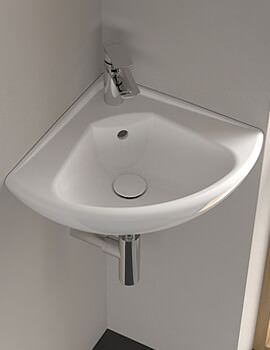 Basins for Corner Installation | Space-Saver Sinks | QS Bathroom Supplies