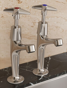 Kitchen Pillar Taps - QS Supplies
