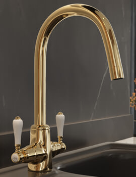 Gold Kitchen Taps - QS Supplies